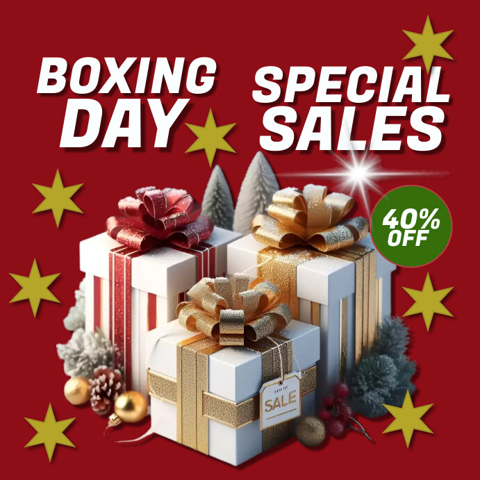 Boxing day Template | PosterMyWall