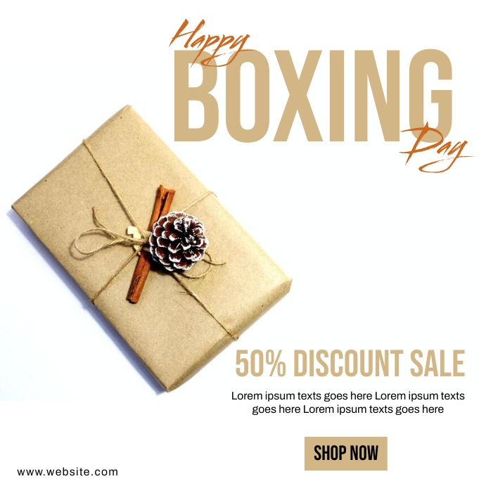 Copy of Boxing Day discount Instagram Post | PosterMyWall