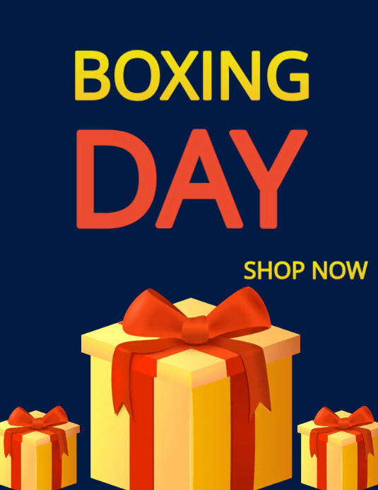 Boxing Day Flyer Template | PosterMyWall