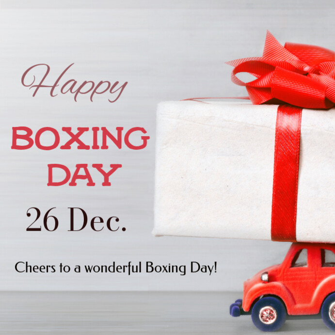 Boxing Day Gifts Design Template | PosterMyWall