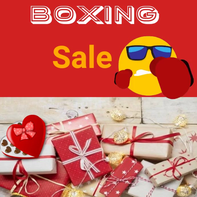 Boxing day Instagram post square Template | PosterMyWall