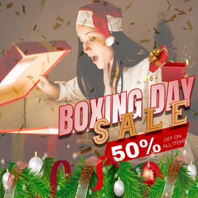 boxing day offer (1) Template | PosterMyWall