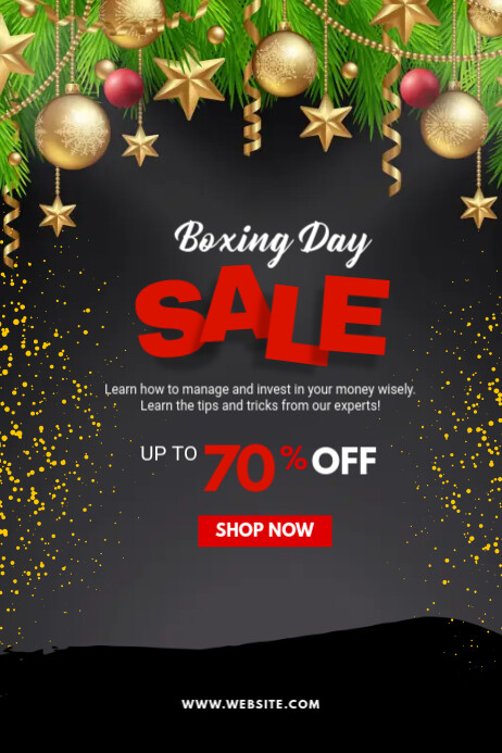 Boxing day Offer Flyer Template | PosterMyWall