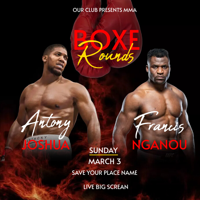 boxing day poster Template | PosterMyWall