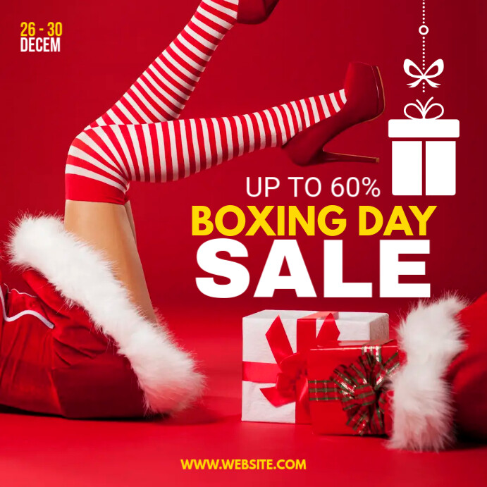 Boxing Day Retail Template | PosterMyWall