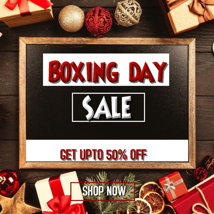 boxing day retail Template | PosterMyWall