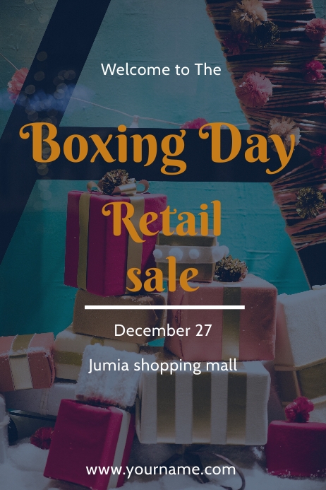 boxing day retail template | PosterMyWall