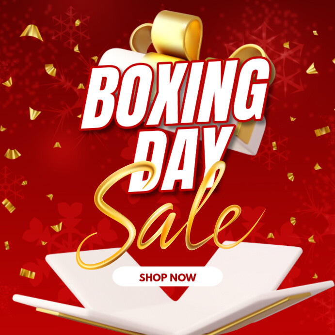 boxing day sale Template | PosterMyWall