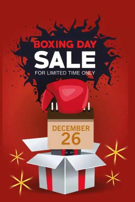 Boxing Day Sale Template | PosterMyWall