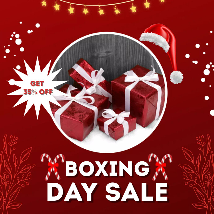 Boxing Day Sale Template | PosterMyWall