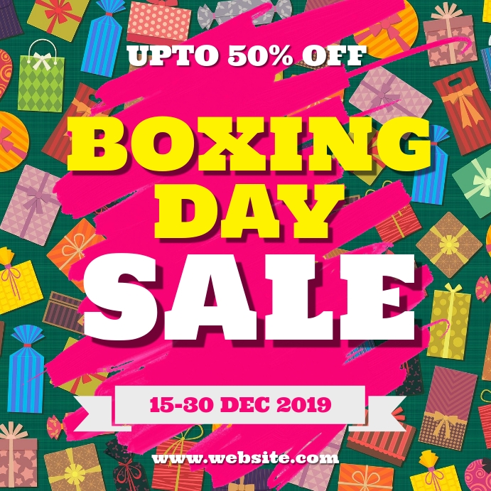 Boxing day Sale Template | PosterMyWall