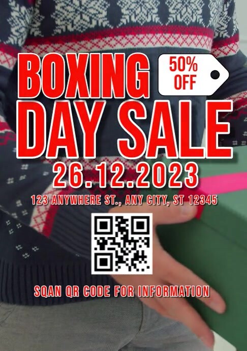 Boxing Day Sale Template | PosterMyWall