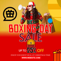 Boxing Day Sale Flyer Template | PosterMyWall