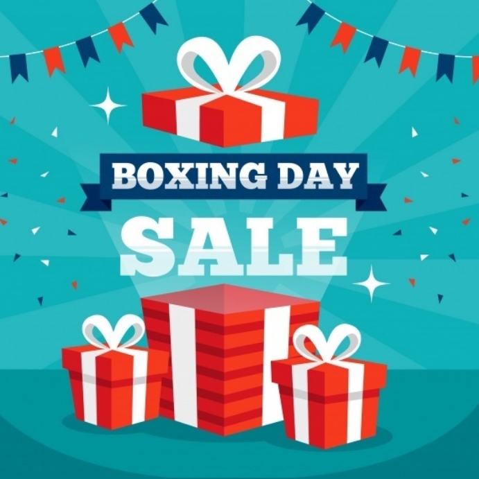 Boxing day sale flyer template design | PosterMyWall