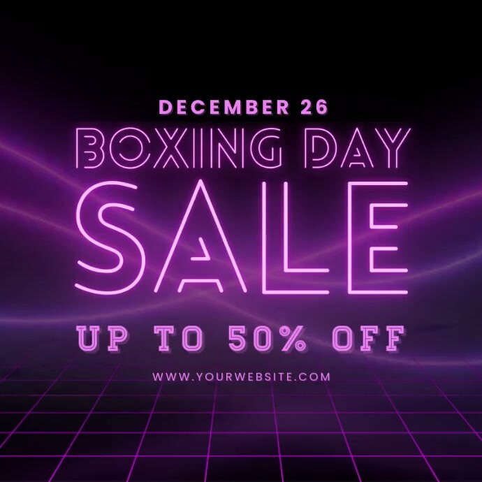 boxing day sale template | PosterMyWall