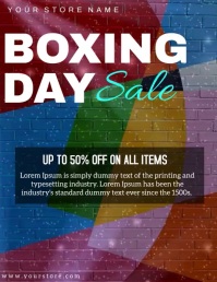Boxing Day Promo Flyer Template | PosterMyWall