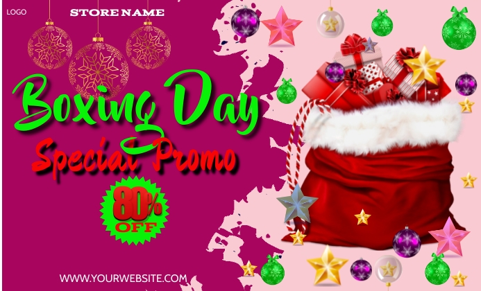boxing day special promo flyer template | PosterMyWall