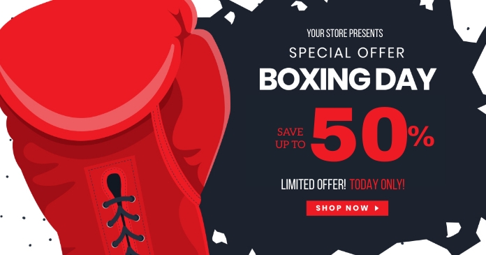 BOXING DAY STORES SALE Flyer Template | PosterMyWall