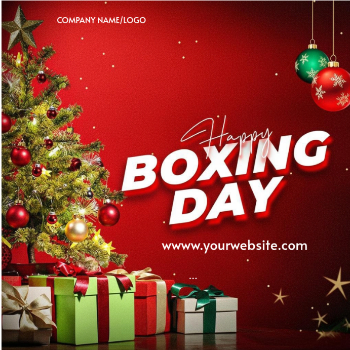 Boxing day template | PosterMyWall
