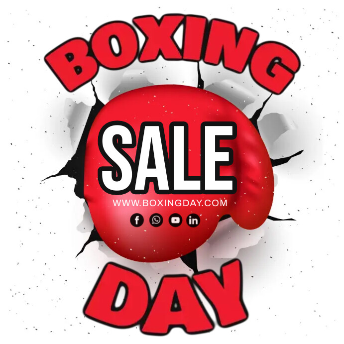 Boxing Day Template | PosterMyWall