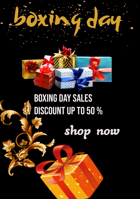 Boxing days Template | PosterMyWall