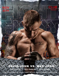 480+ fight night Customizable Design Templates | PosterMyWall