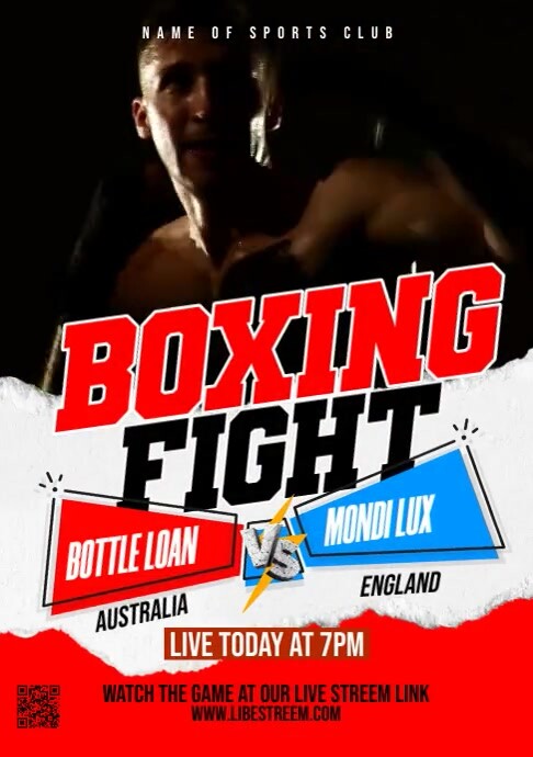 Boxing Flyer Template | PosterMyWall