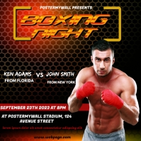 Boxing Fight Template | PosterMyWall