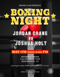BOXING FLYER Template | PosterMyWall
