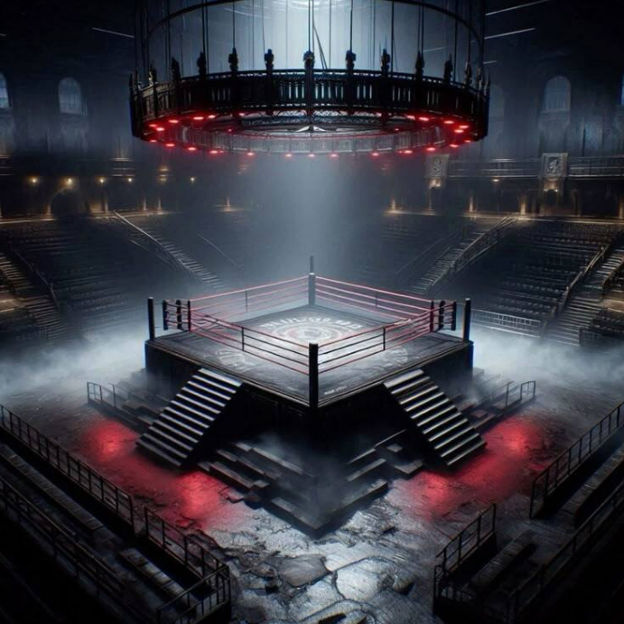 Boxing Ring Stage Background Template | PosterMyWall