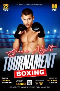 Boxing Tournament Template | PosterMyWall