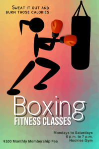 Boxing Poster Template | PosterMyWall