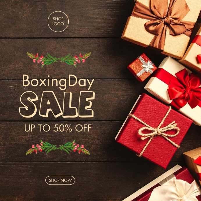boxingday ad Template | PosterMyWall