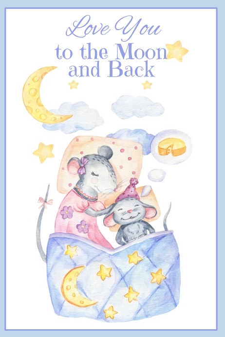 Boy's Nursery Art Poster Template | PosterMyWall