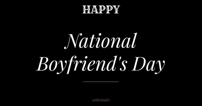 Boyfriends day template | PosterMyWall