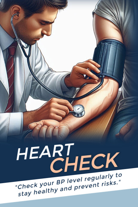 Bp check Template | PosterMyWall