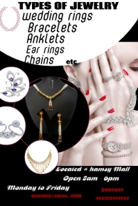 New Traditional Jewelry Collection Flyer Template | PosterMyWall