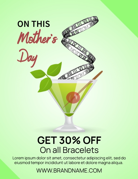 Plantilla de Bracelet/Jewelry Promotion | PosterMyWall