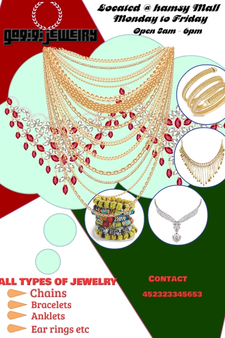 Bracelet template | PosterMyWall