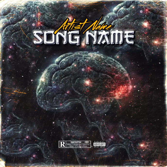 Brain Album Cover music art trap mixtape rap | PosterMyWall