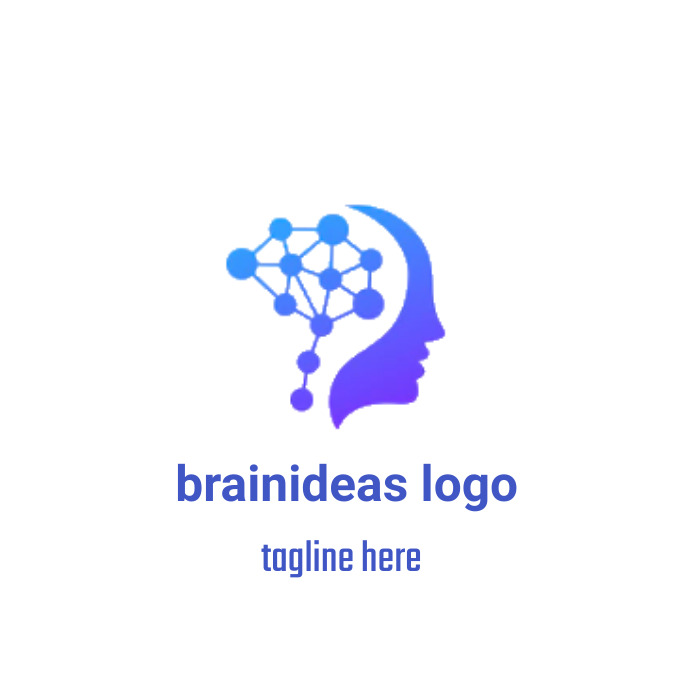 Brain Ideas / Creative Logo Template | PosterMyWall
