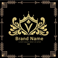 Gold Logo Design Template | PosterMyWall