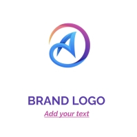 purple logo design template | PosterMyWall