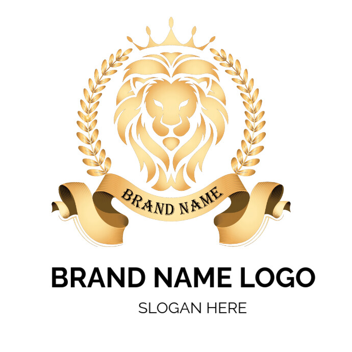 Brand Name Logo Design Logo Template | PosterMyWall