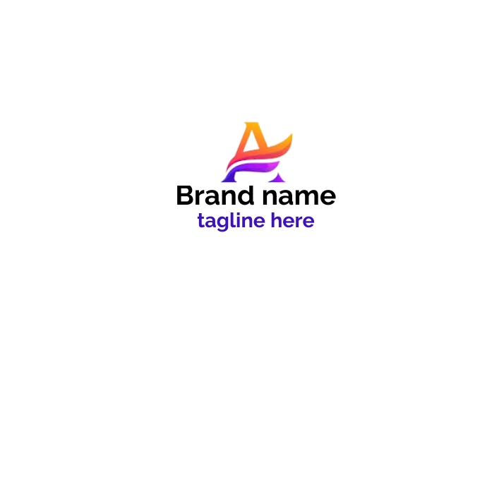 Brand name logo Template | PosterMyWall