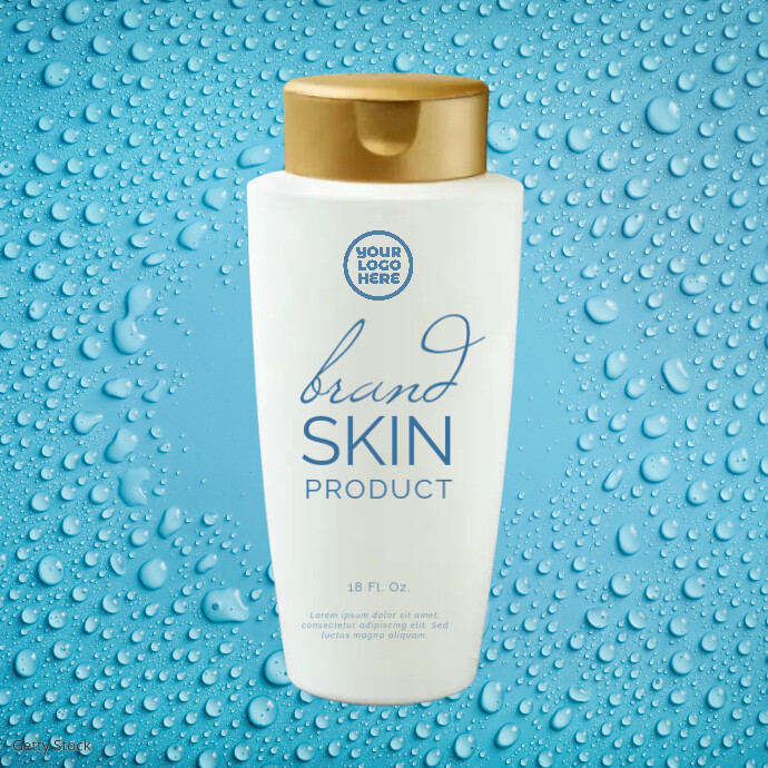 Brand Skin Product cosmetic makeup logo Template | PosterMyWall