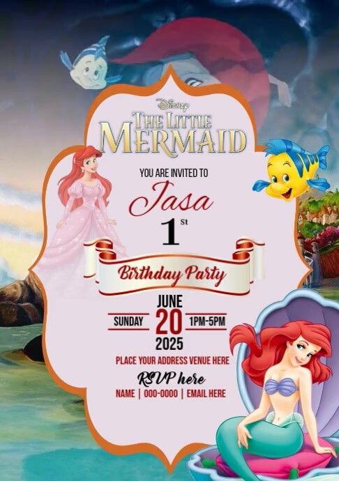 brave birthday invitation Templat | PosterMyWall