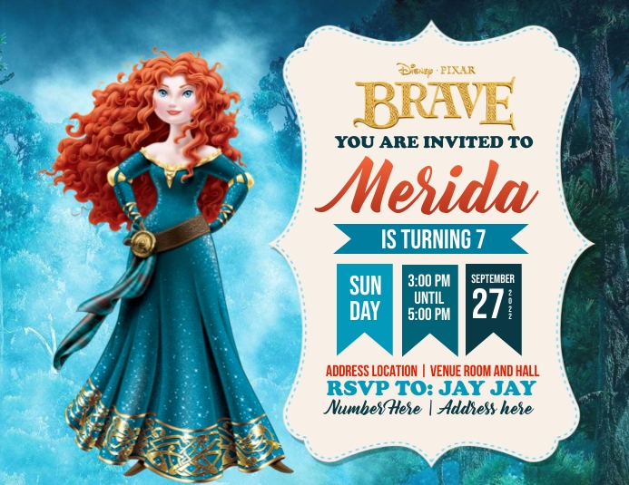 Brave Template | PosterMyWall