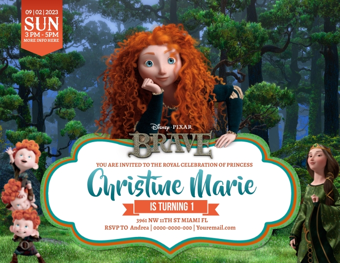 Brave Template | PosterMyWall