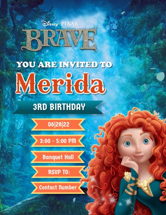 Brave Template | PosterMyWall